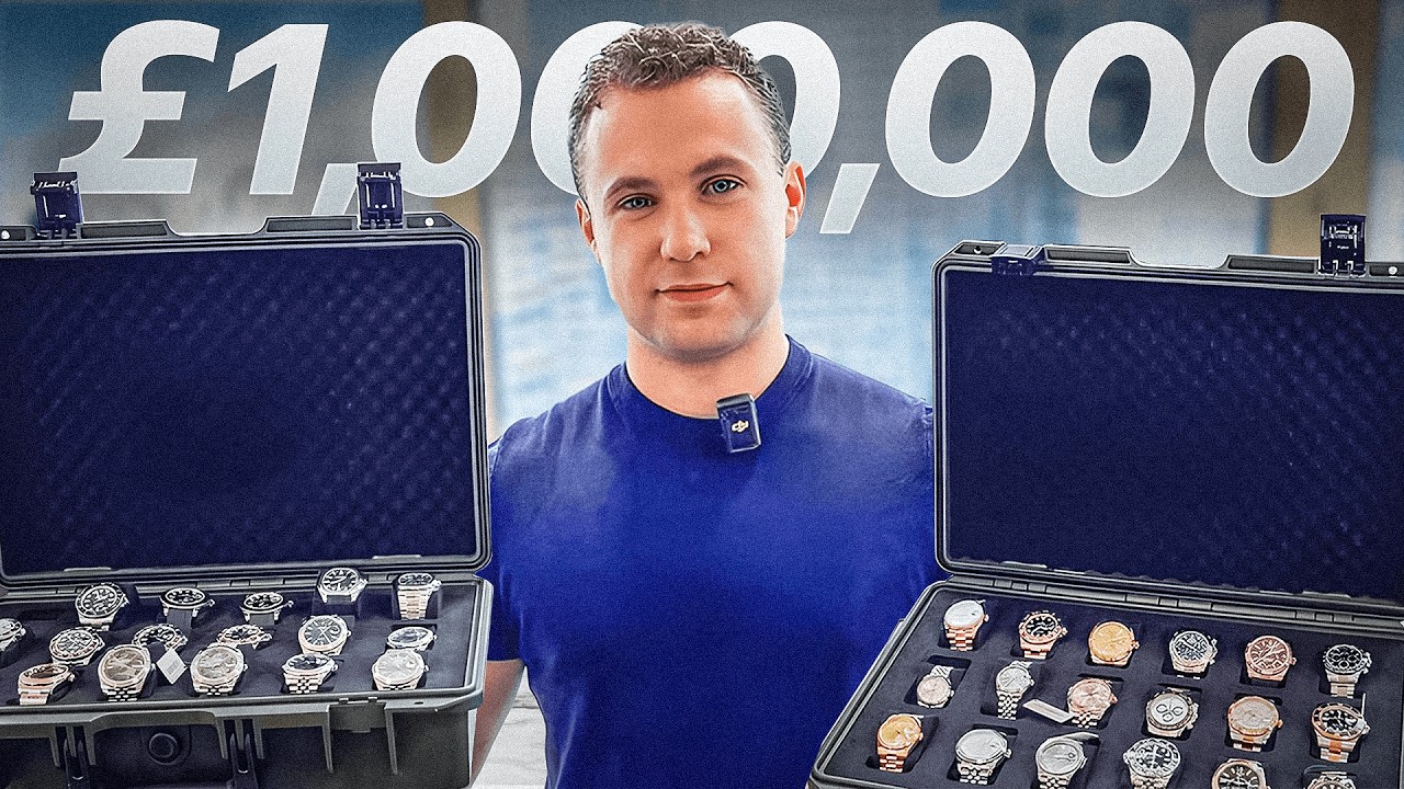 A Day in The Life of a Millionaire Watch Trader in London - YouTube