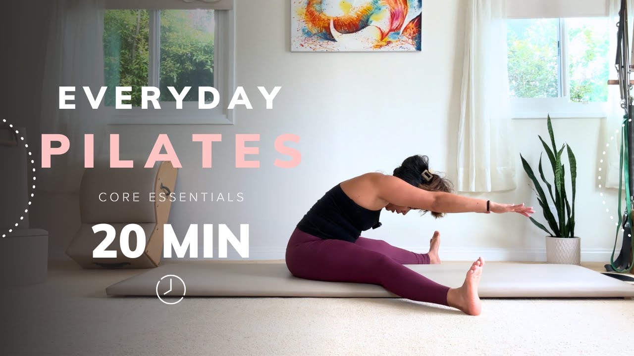The everyday pilates workout - YouTube