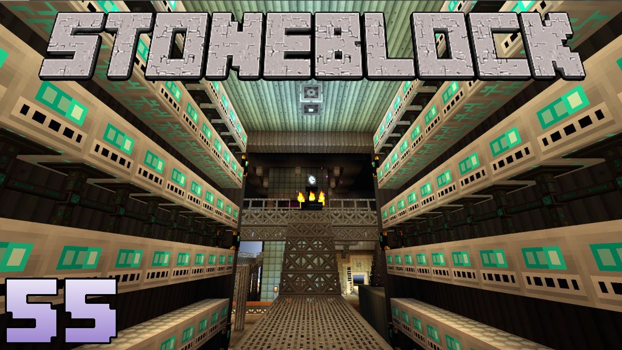 Stoneblock Modpack (55) Livestream 31/12/21 - YouTube