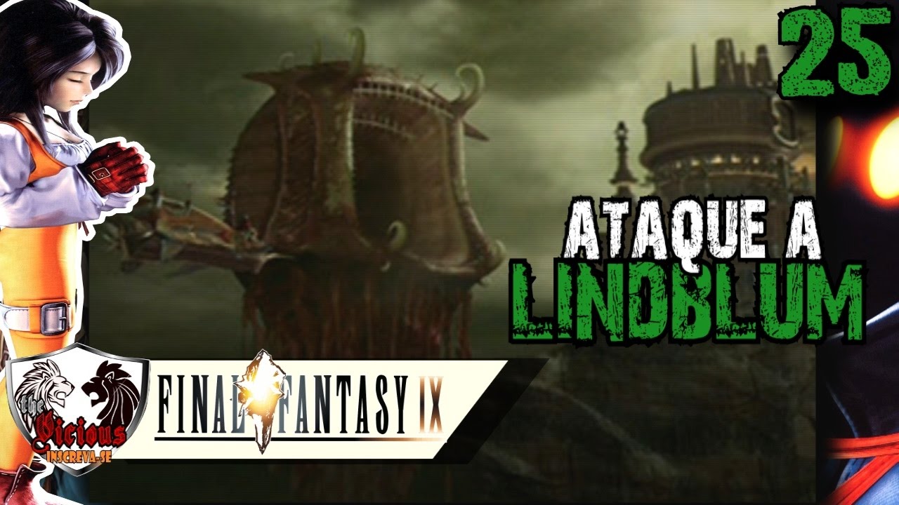 FINAL FANTASY IX - #25 "Eidolon Atomos - Ataque a Lindblum" - PS1 ...