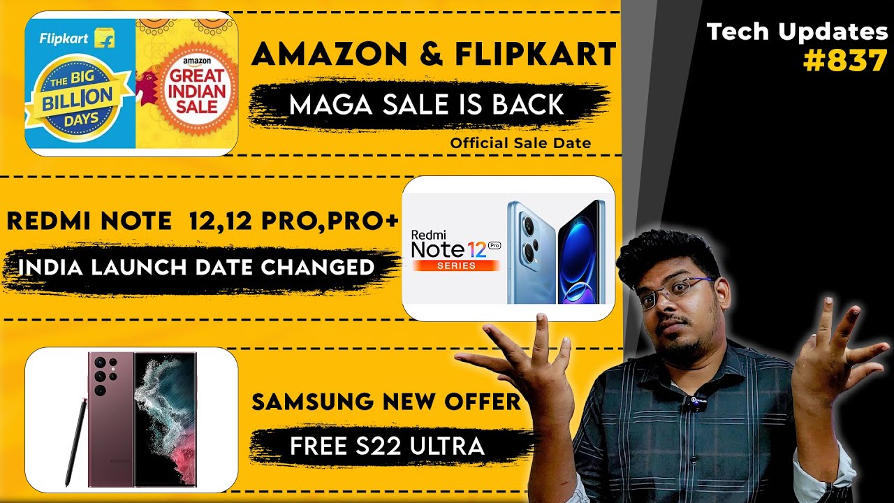 Redmi Note 12 Pro Launch Date Change,Flipkart & Amazon Offer Date ...