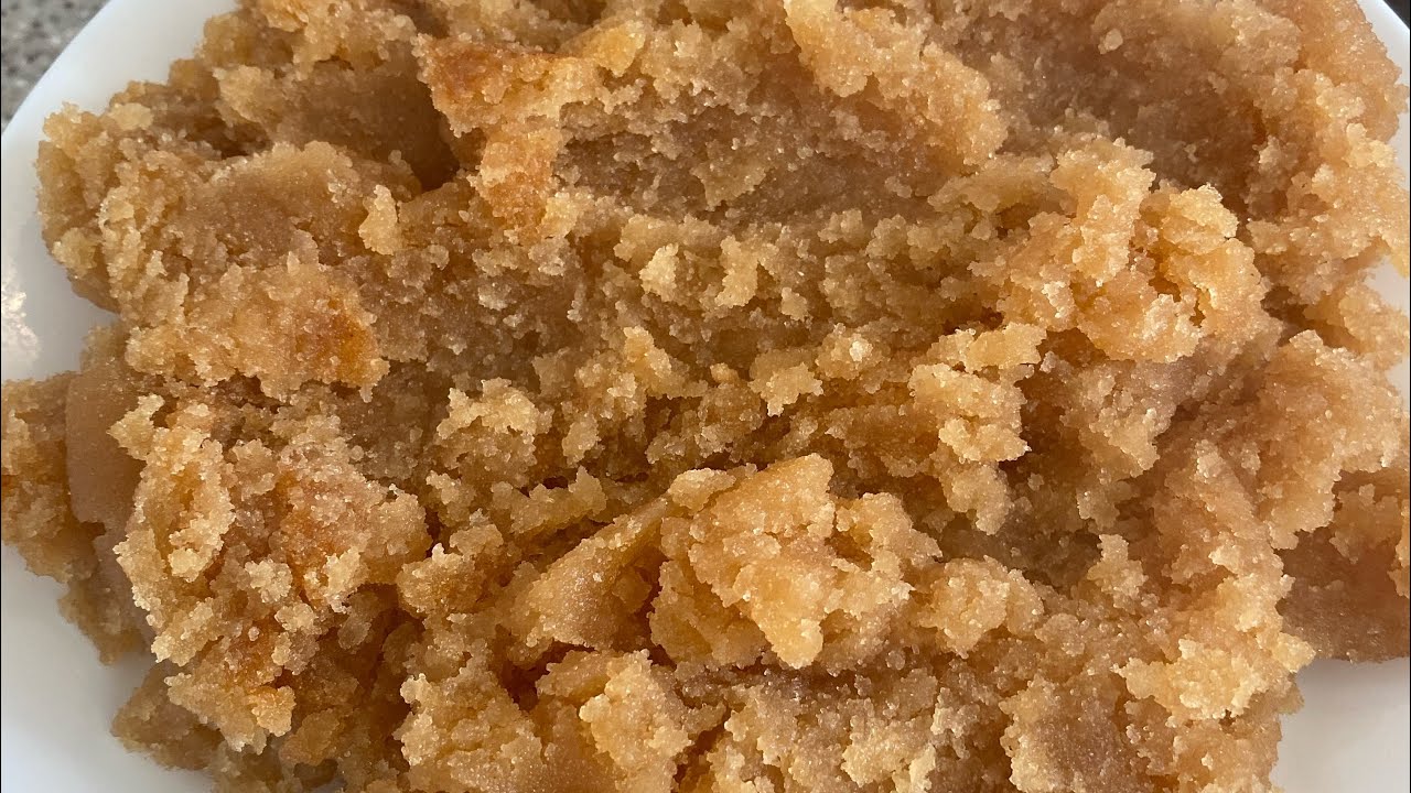 How to make delicious homemade afghan halwa - YouTube