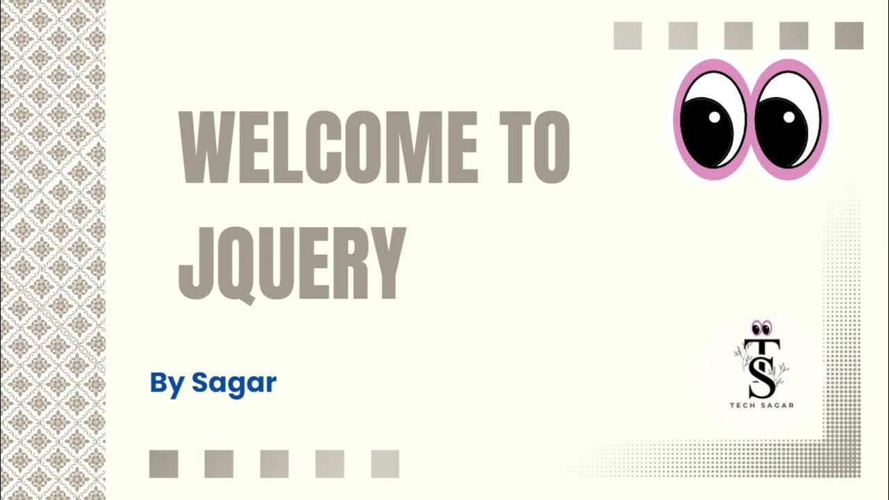 Introduction jQuery || part 01 || Hindi and English || - YouTube