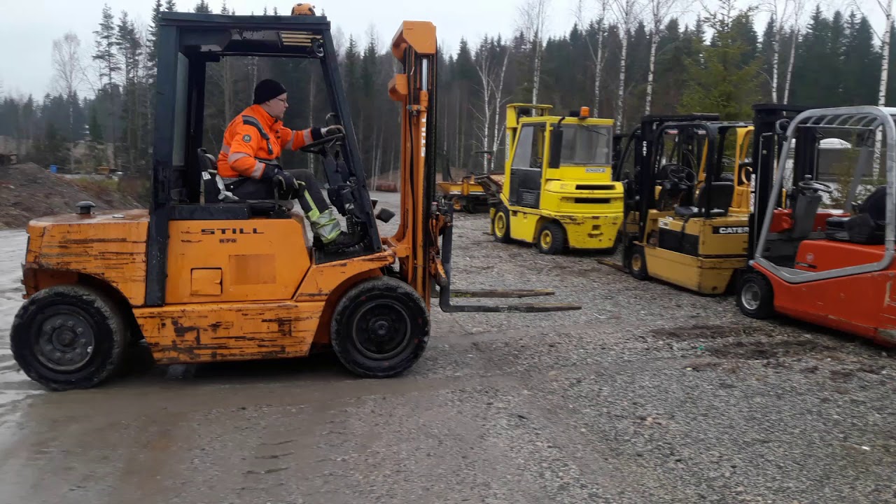 Stihl, R70-40, Diesel, trukki, maceamachinery.fi - YouTube