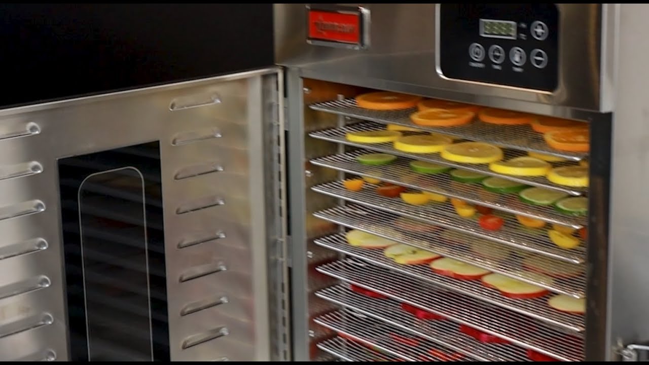 Omcan Stainless Steel Food Dehydrator with Digital Control - YouTube