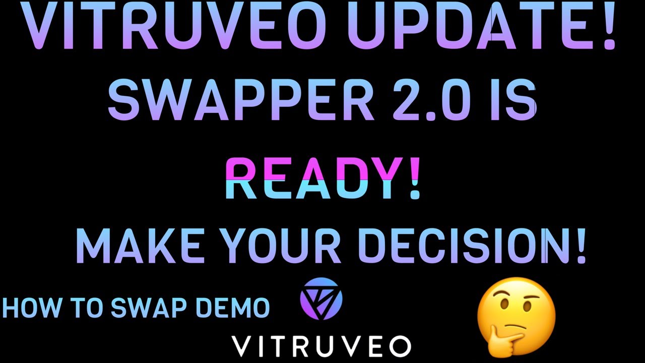 VITRUVEO | LATEST UPDATE! SWAPPER DAPP IS LIVE! HOW TO SWAP! # ...
