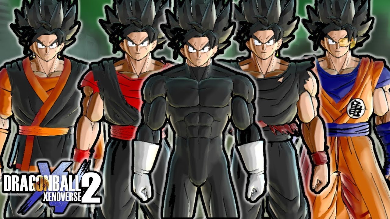 PACK DE TRAJES PARA TU PERSONAJE / DRAGON BALL XENOVERSE 2 - YouTube
