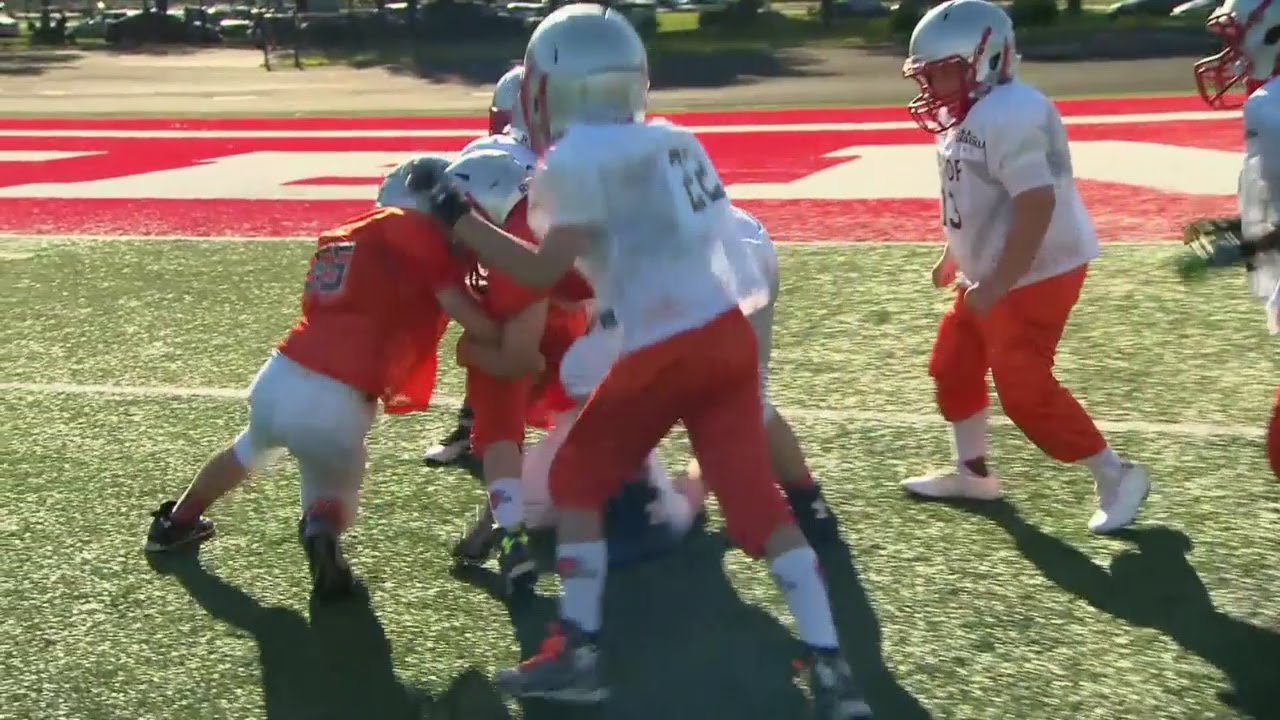'Rookie Tackle' Football Program Aims To Keep Young Players Safe - YouTube