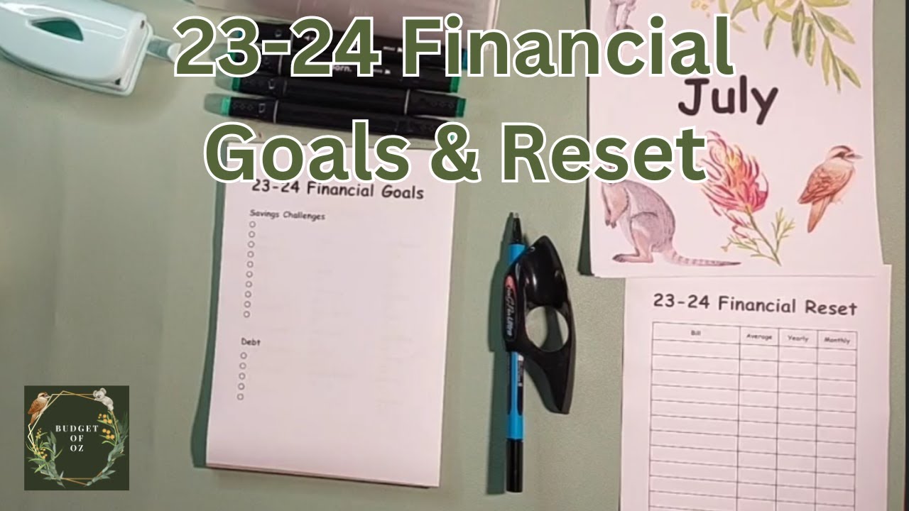 Financial Goals and a Financial Resent | 23-24 Financial Year | Low ...