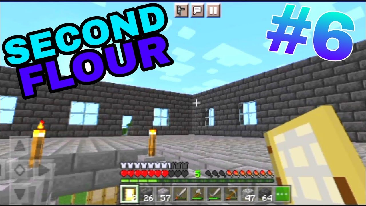 SECOND FLOUR ⛏️ |Minecraft Gameplay #6 - YouTube