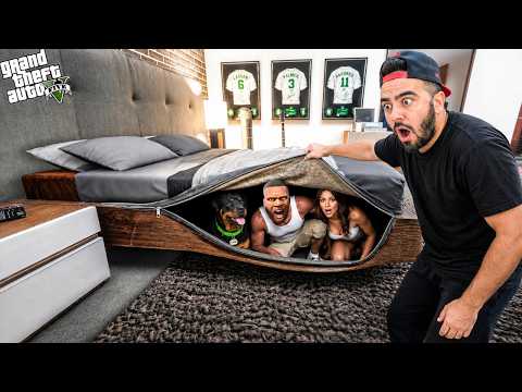 FRANKLIN AILESININ SAKLADIGI YERI BULDUM - GTA 5 MODS