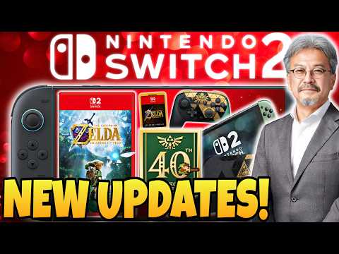 Zelda 40th Anniversary Switch 2 Updates Appear! + New Nintendo Game News!