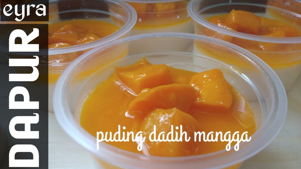 PUDING DADIH MANGGA ALA KFC - YouTube
