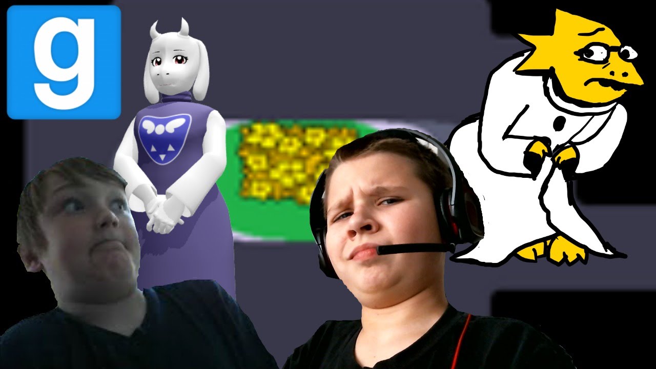 UNDERTALE IN GMOD?! | Garry's Mod W/ HydroCannonGaming & GodLikeGames ...