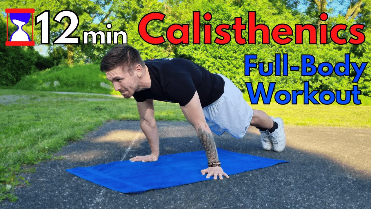 12 Min Calisthenics Workout | No Equipment | Difficulty Level: 4/5 ...