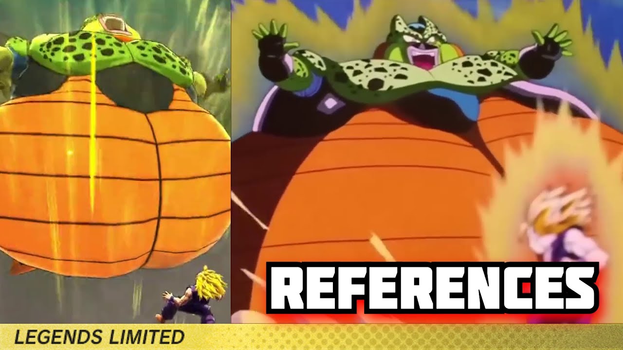 LF PERFECT FORM CELL REFERENCES ( SIDE BY SIDE ) DRAGON BALL LEGENDS ) - YouTube