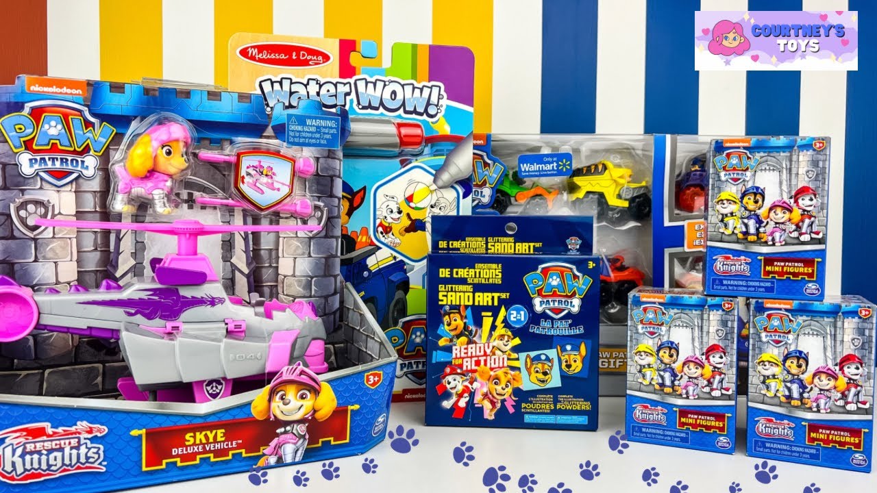 Paw Patrol UNBOXING Toys Surprise Collection | asmr - YouTube