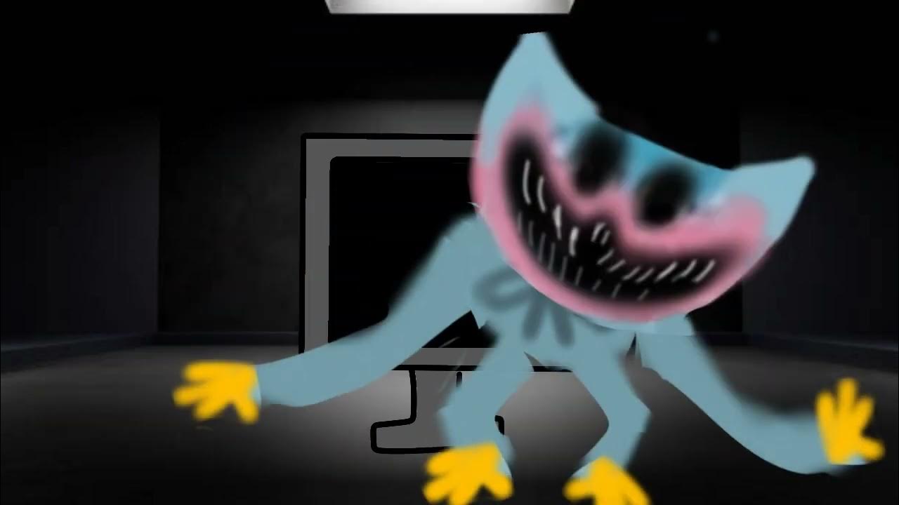 Poppy Playtime Chapter 3: Nightmare Huggy Wuggy Animated (short and low quality) - YouTube