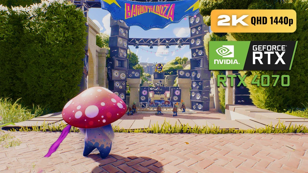 RTX 4070 Makes Plants vs. Zombies: Battle for Neighborville Look INSANE ...