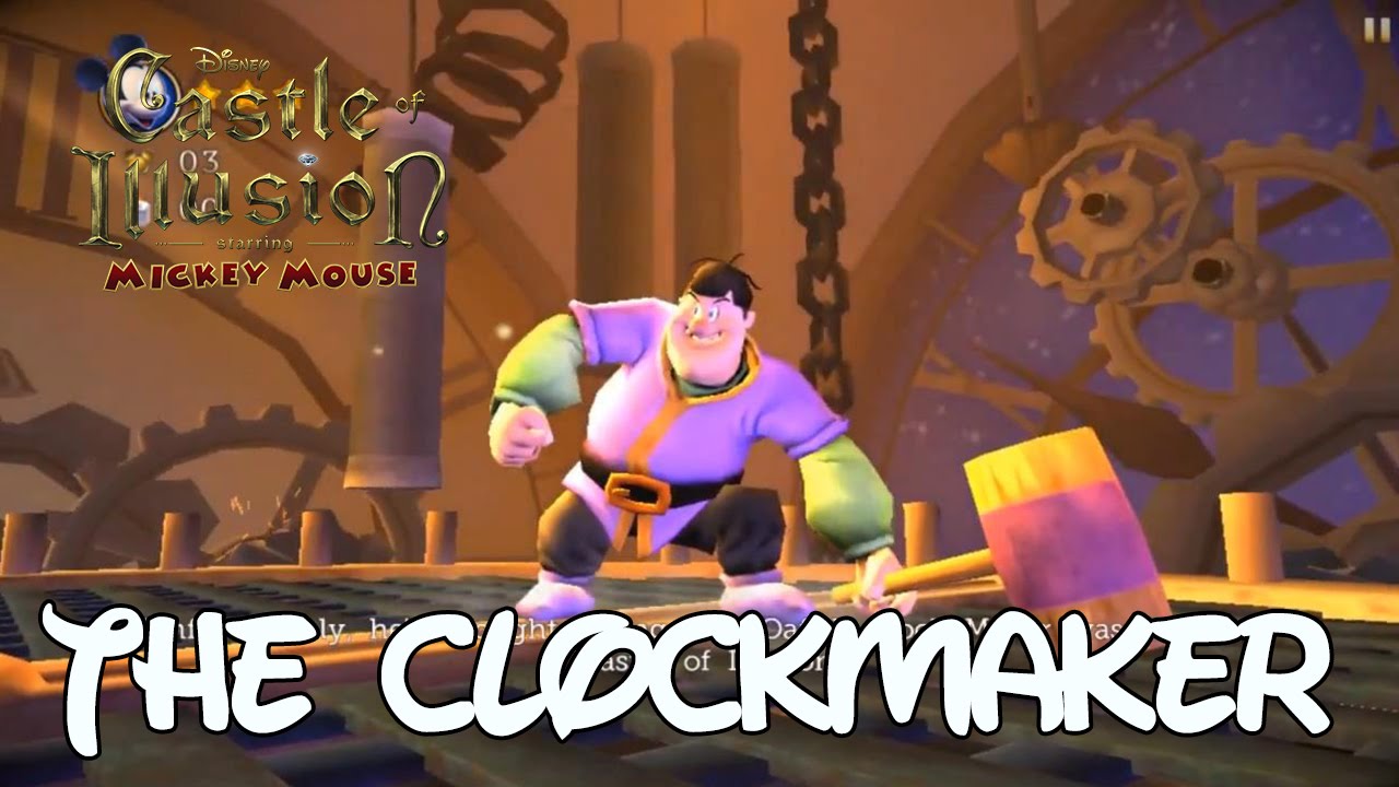 Mickey Castle Of Illusion - the clockmaker - YouTube