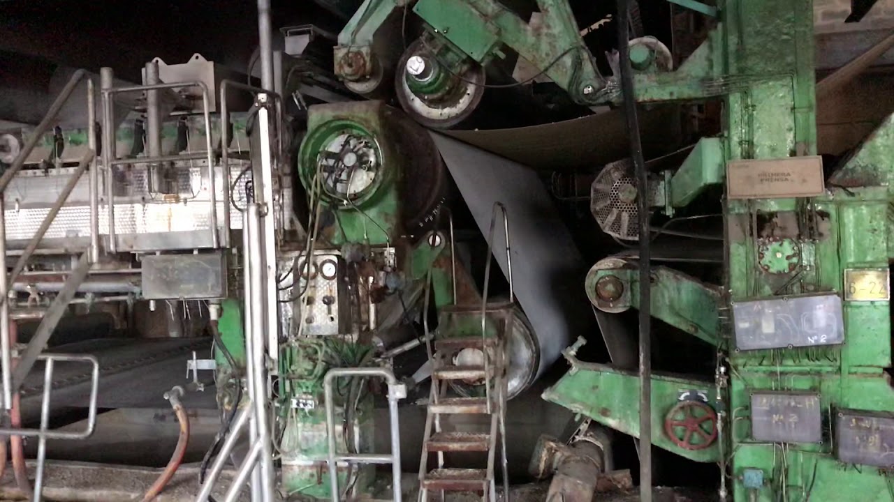 Pulp Drying Line - YouTube