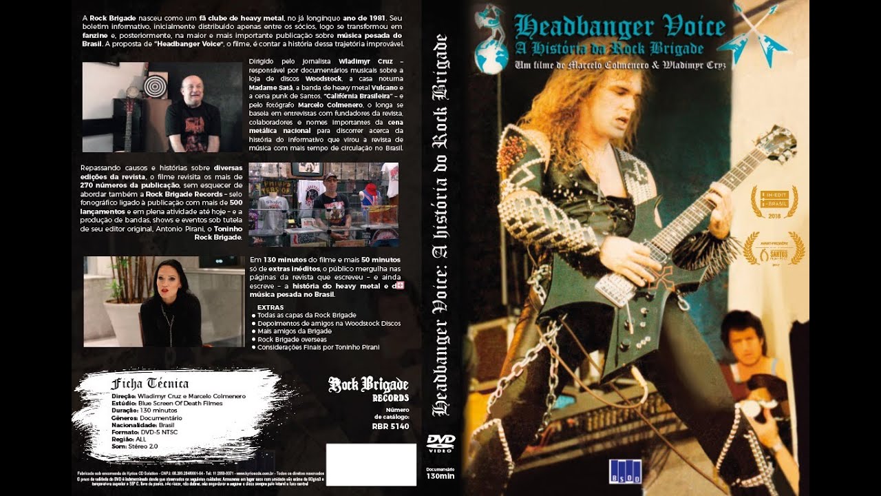 Headbanger Voice - A história da Rock Brigade - YouTube