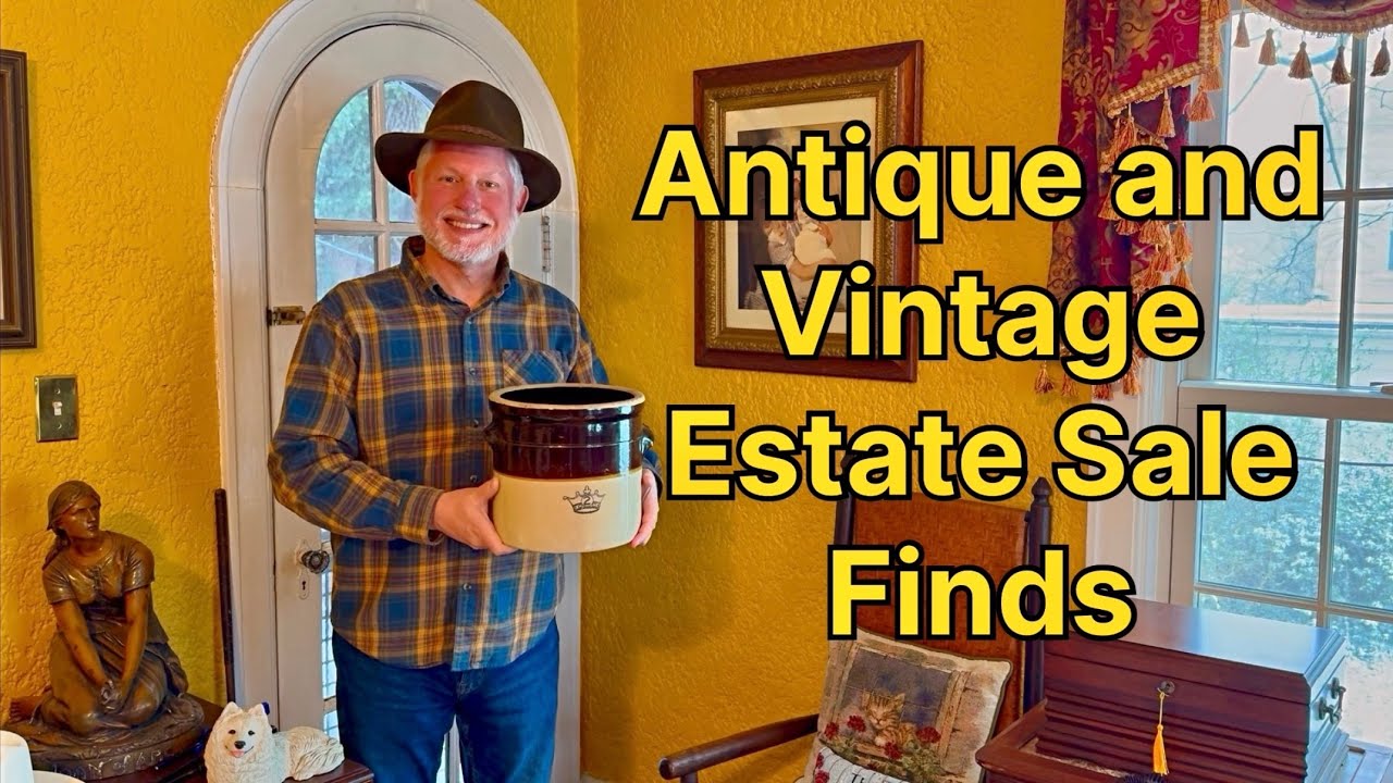 Antique & Vintage Estate Sale Finds - YouTube