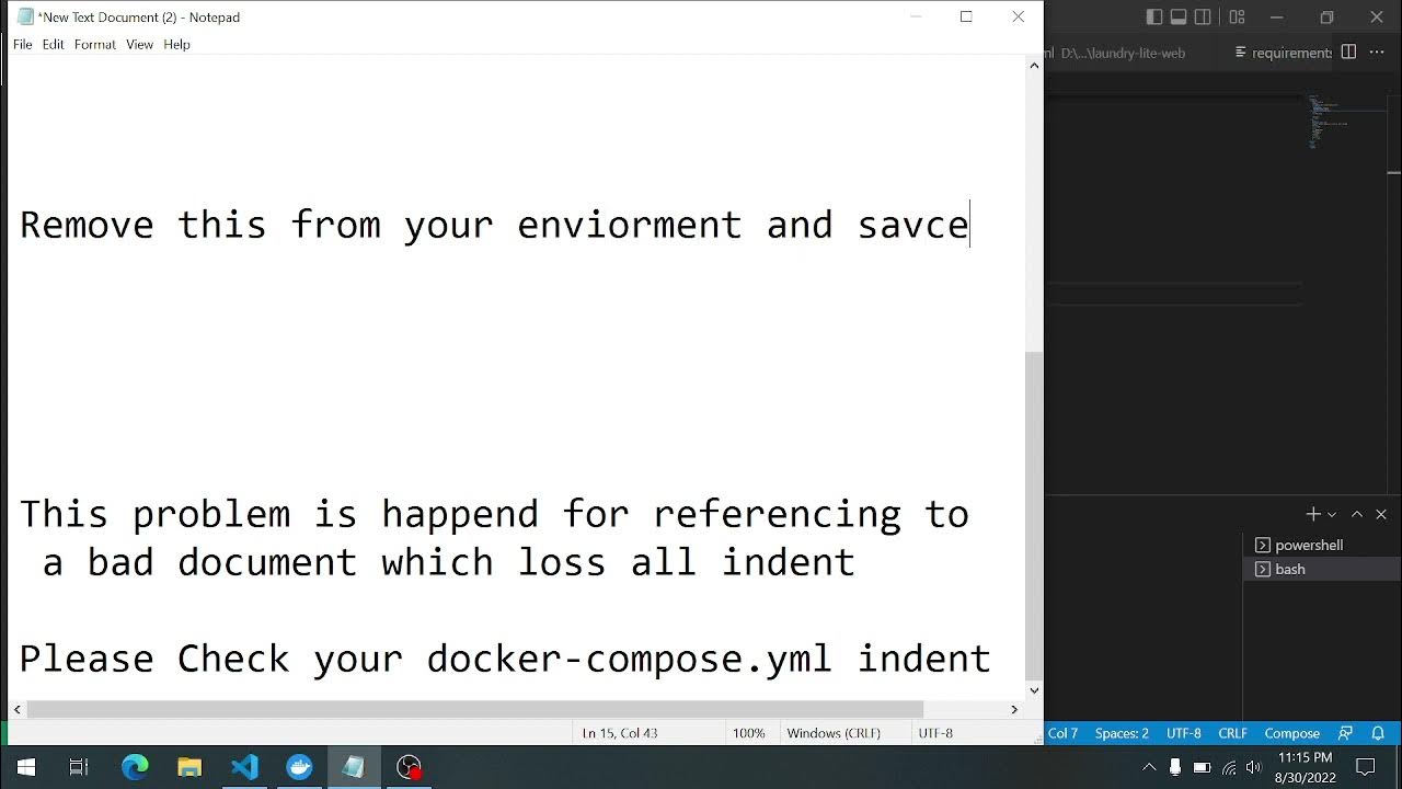 Servicesdebugdbenvironment Must Be A Mapping Youtube