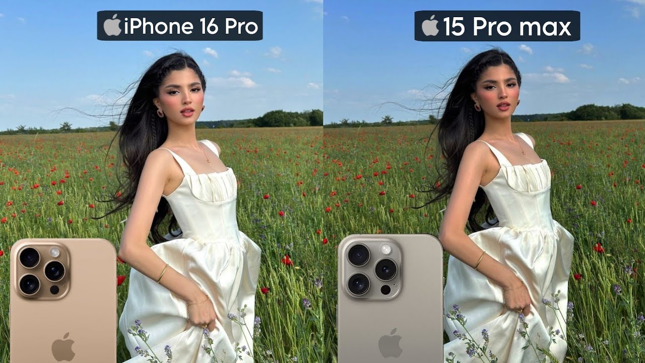 iPhone 16 Pro vs iPhone 15 Pro max camera test comparison - YouTube
