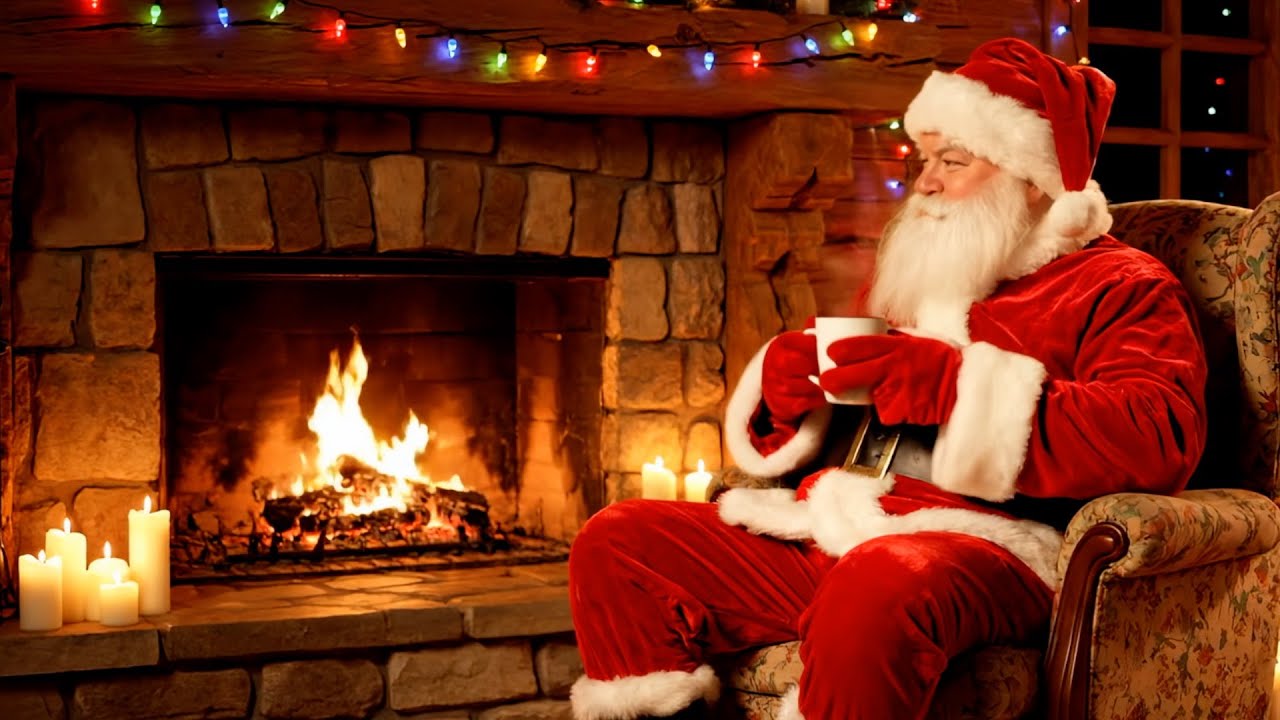 Santa knows fireplaces… and these are a few of his favorites! - YouTube