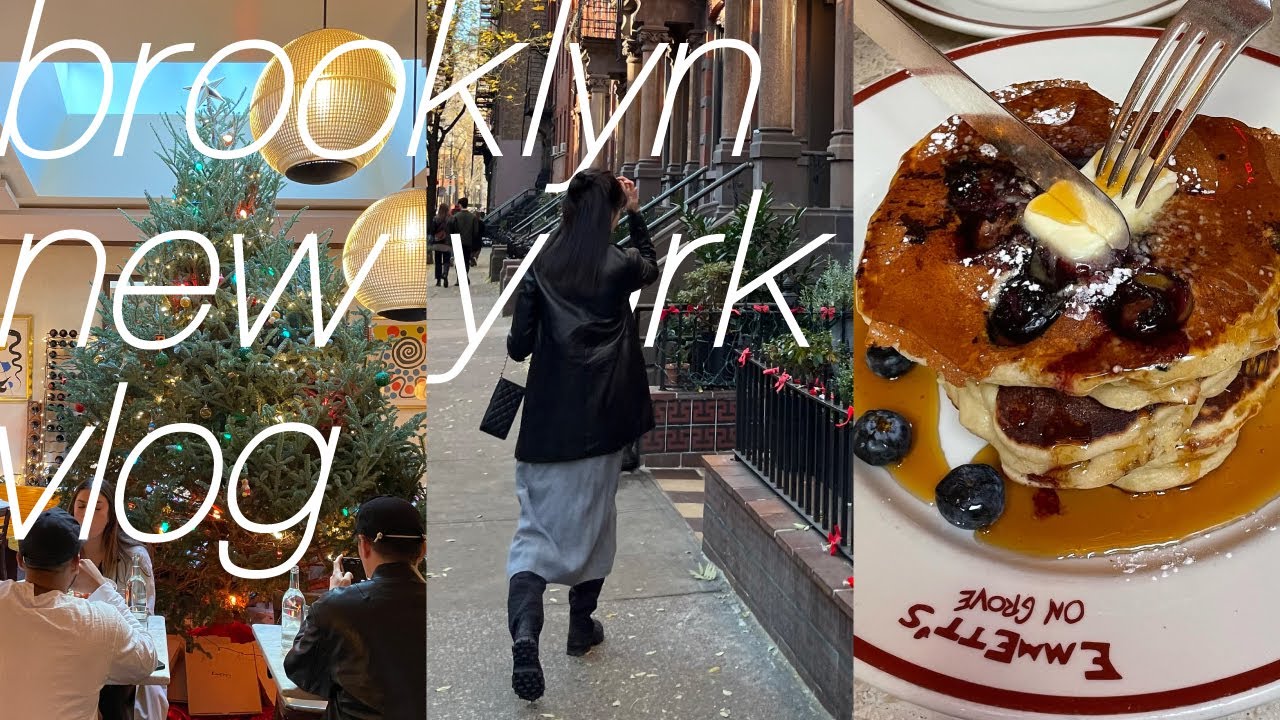 뉴욕 일상 브이로그 예쁘고 따뜻한 겨울 롱부츠 언박싱 • 비밀공개👼🏻 • 요즘 핫한 소호 카페 추천 • 웨스트빌리지 맛집 And 첼시마켓 • 연말세일쇼핑 • 2024