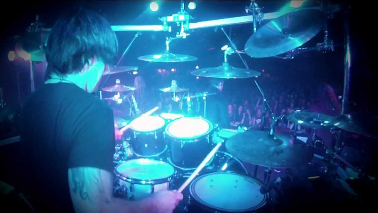 Kamelot's drummer Casey Grillo (drum cam playing Torn) - YouTube