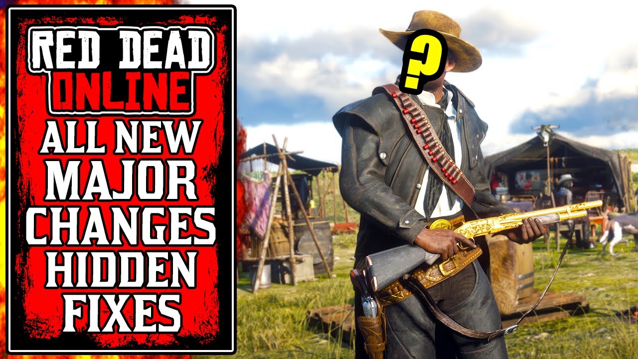 All MAJOR CHANGES and HIDDEN FIXES in Rockstar's New Red Dead Online ...