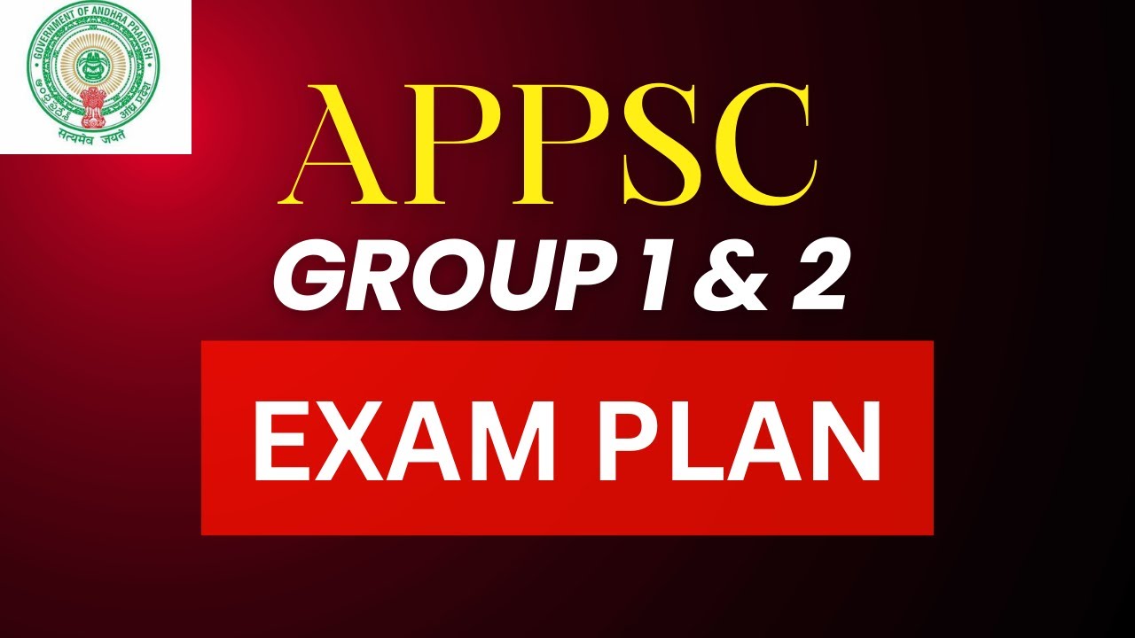 Perfect plan for APPSC Groups Exams - YouTube