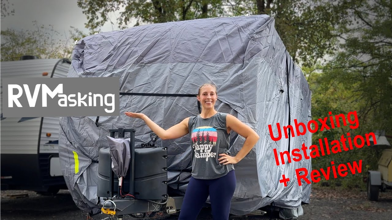 RV Masking RV Cover Unboxing, Installation, and Product Review! - YouTube