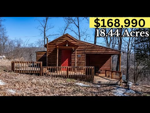 Hidden Log Cabin in Kentucky for $168K, 18 Acres of Seclusion & Freedom ...