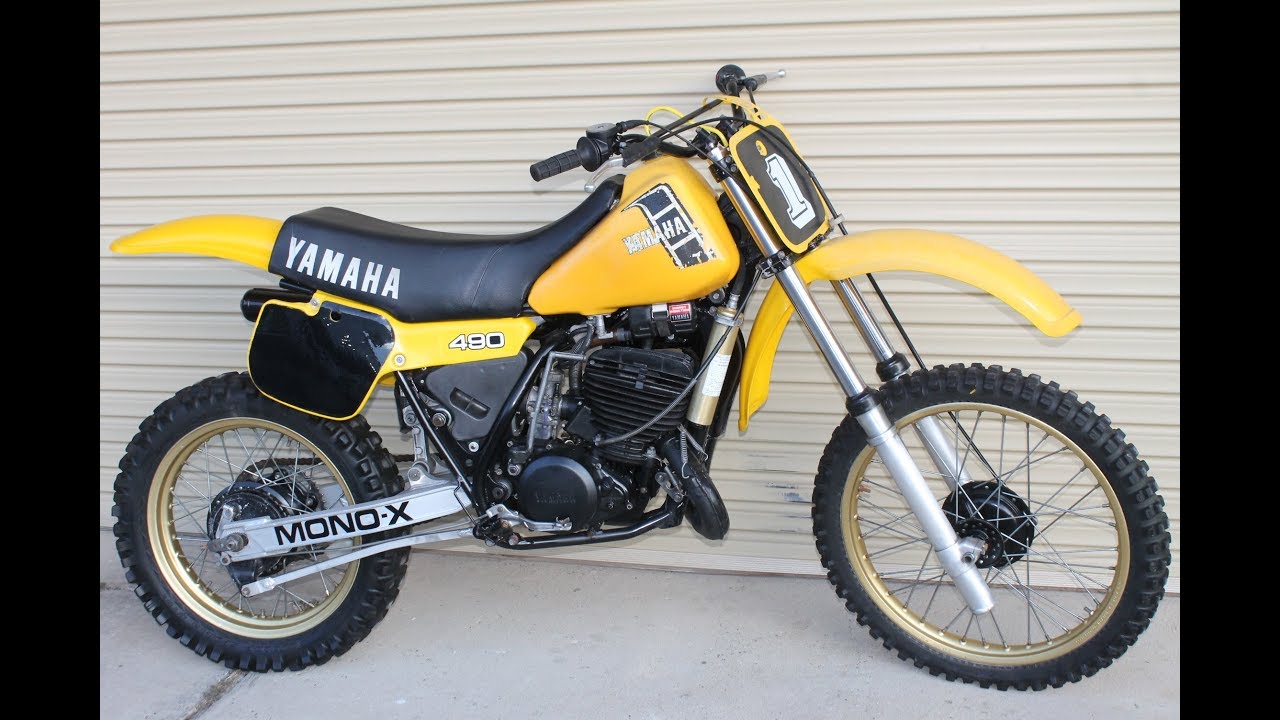 Yamaha yz490 1982 very clean for sale - YouTube