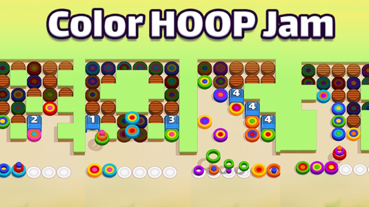 Color Hoop Jam Mobile Game | Gameplay Android - YouTube