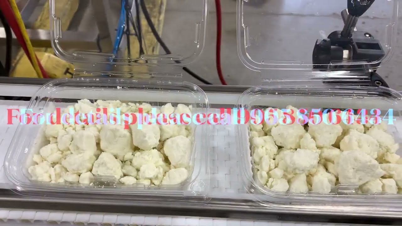 Feta Cheese Clamshell Filler Machine , Tub ,Tray, USA Canada - JDA ...