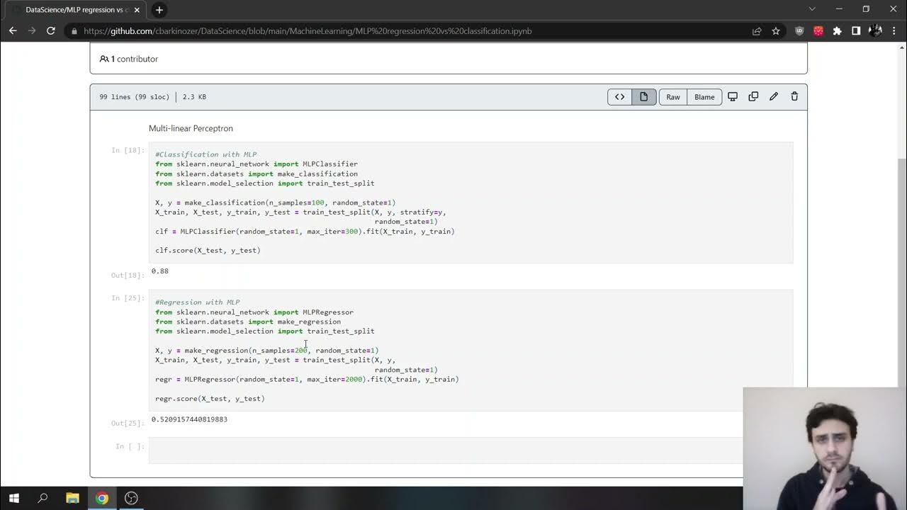 Multi Linear Perceptron Classification and Regression | I2ML Task 5 - YouTube