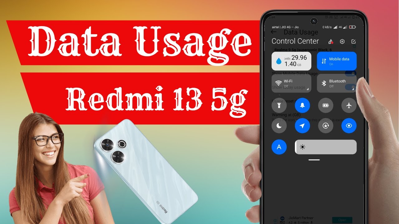 Redmi 13 5g Show Daily Data Usage Notification | Redmi 13 5g Me Data ...