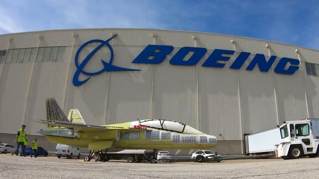 Boeing/Saab Rolls out 1st T-7A Red Hawk Trainer Aircraft for the U.S ...