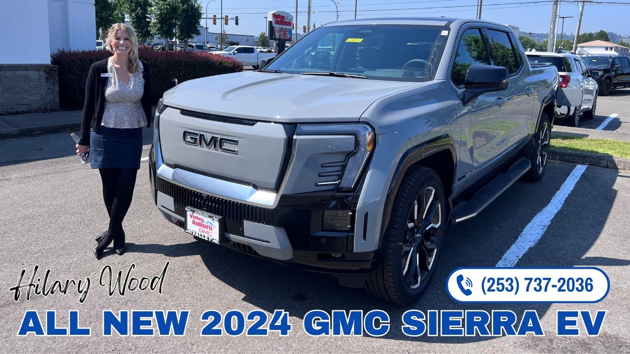 🌟 JUST IN: FIRST EVER 2024 GMC Sierra EV Denali Edition 1🌟- Valley GMC ...