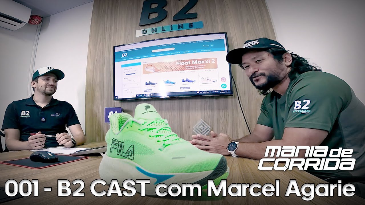 #001 B2 Cast - com Marcel Agarie do Mania de Corrida - B2 Online - YouTube