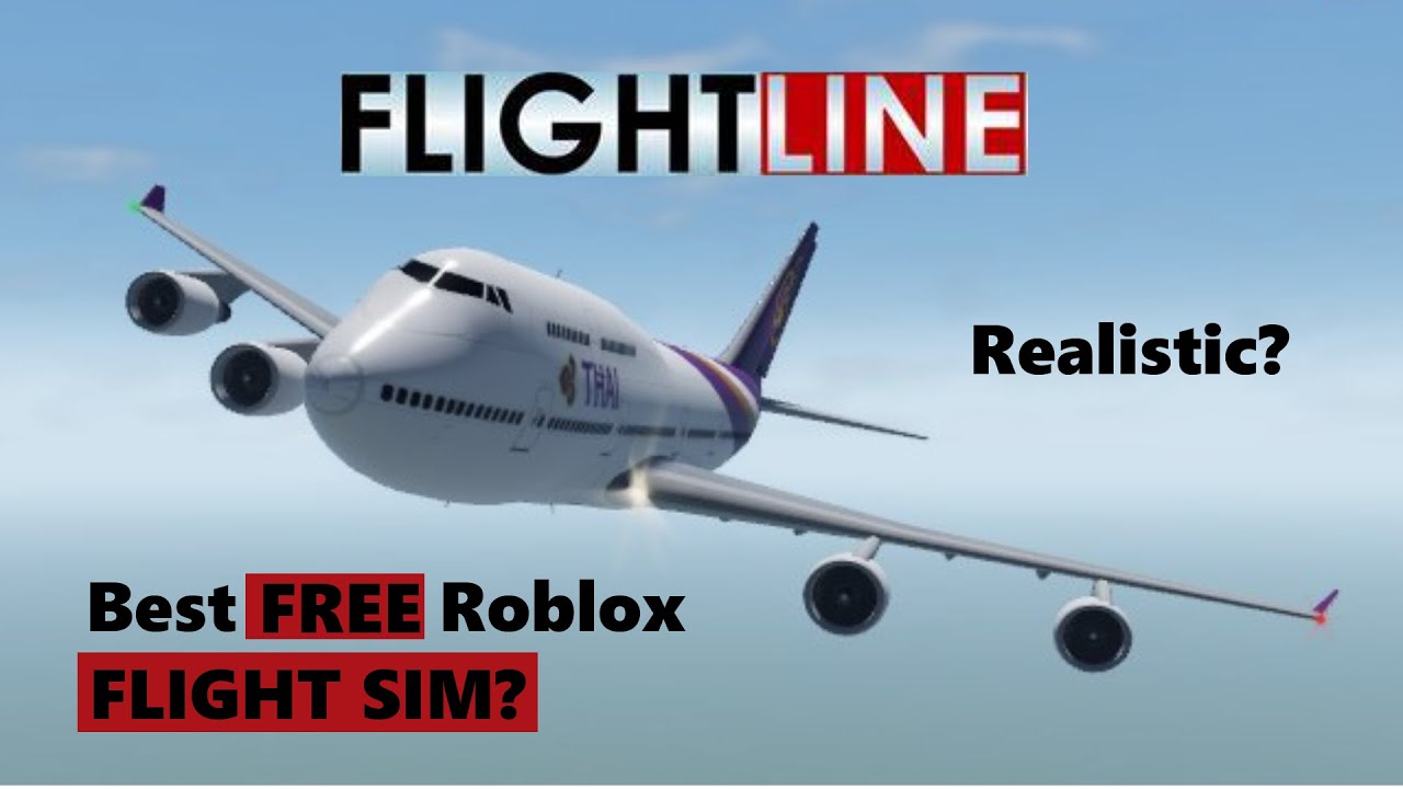 Is this the BEST FREE roblox FLIGHT SIM? | Let's play Flightline - YouTube
