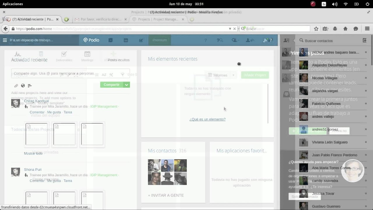 Tutorial de Podio - Registro y asignación de tareas. - YouTube