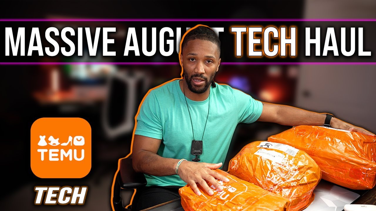 Temu Tech Haul August 2023 - PROOF They Have Good TECH! - YouTube