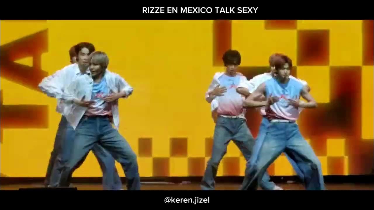 RIIZE TALK SEXY EN MEXICO | RIZZE FANCON EN MEXICO - YouTube