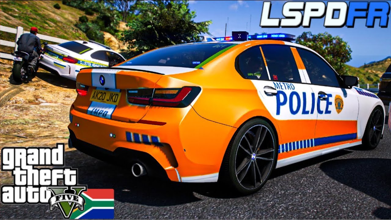 GTA Mzansi - JMPD BMW 320i Highway Unit Patrol l Playing As A Cop ...