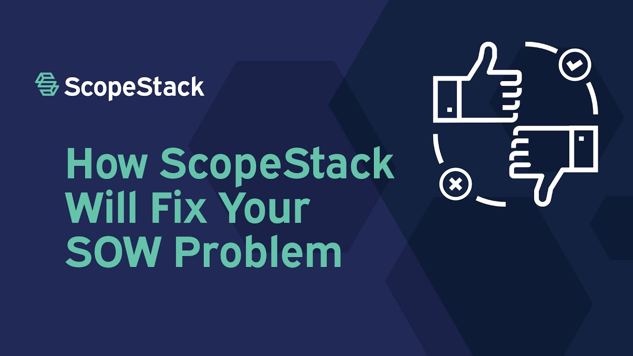 How ScopeStack Fixes Your SOW Problems | Why ScopeStack - YouTube